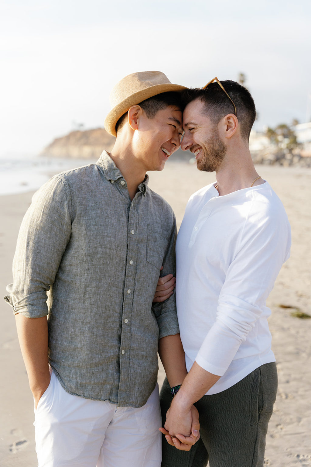 LGBTQ Beach Engagement Photos in San Diego